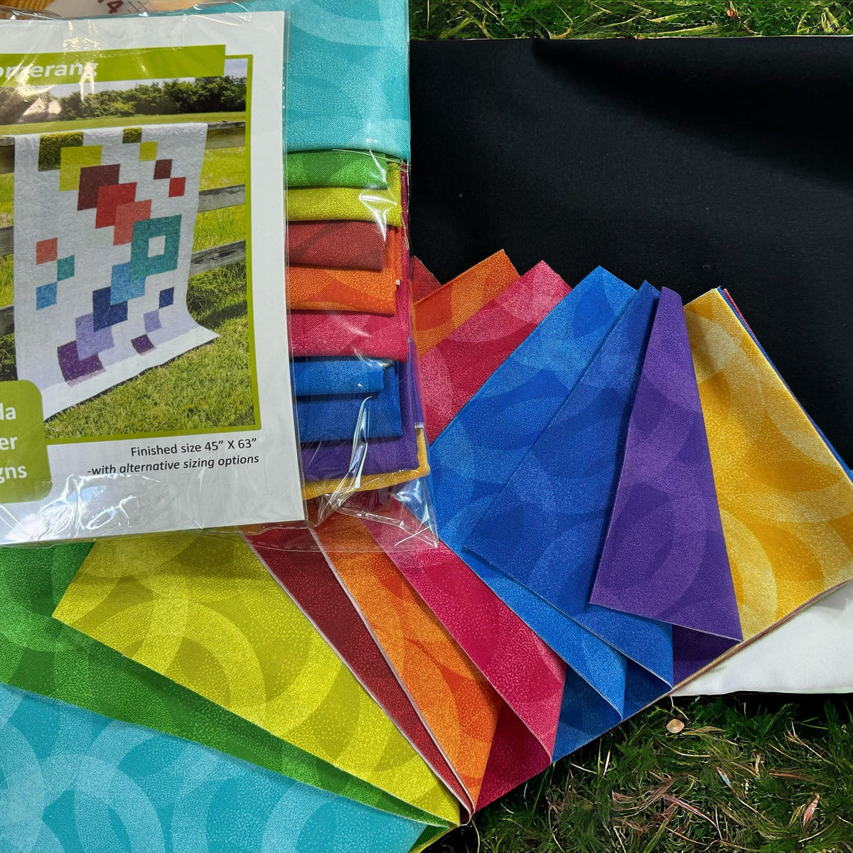 Boomerang Quilt Pattern by Glenda Wilder - Modern Quilt Pattern -75283 ...